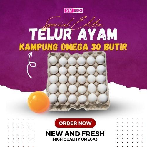 Jual TELUR AYAM KAMPUNG OMEGA (30 BUTIR) - Jakarta Barat - SB Telur ...