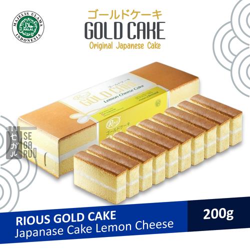 Jual RIOUS Japanese Gold Cake 200 Gram - LEMON CHEESE - Kota Tangerang ...