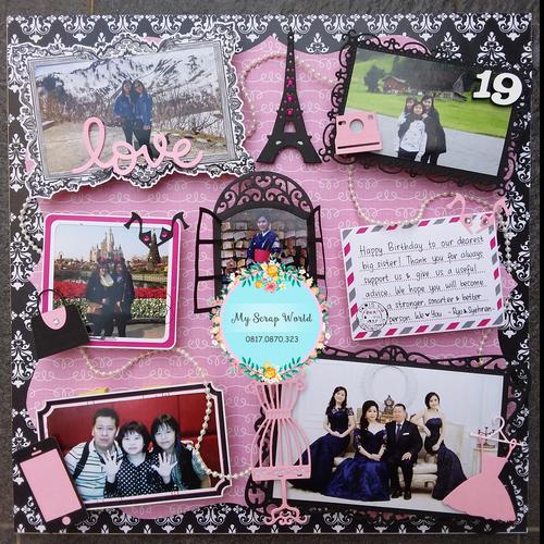 Jual Scrapbook ultah / scrapbook birthday / scrapbook custom - Jakarta ...
