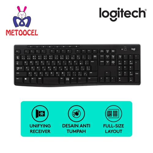 Jual Logitech K270 Keyboard Wireless Full Size Computer - Kota Semarang ...