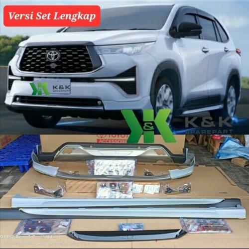 Jual Paket Bodykit Moulding Body kit Innova Zenix Hybrid Original ...
