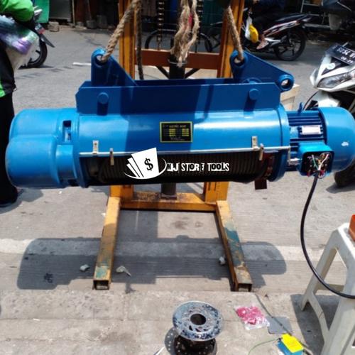 Jual Electric hoist wire rope 5 ton x 12 meter Nagasaki 380 volt ...