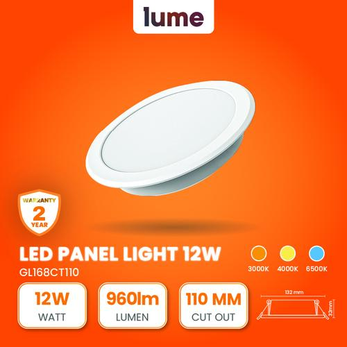 Jual lume Led Downlight Lampu Panel Inbow 12W 12 W 12WATT 12 WATT ...