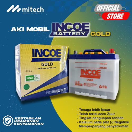 Promo Aki Mobil Toyota Rav 4 INCOE GOLD Astra 55D23L Aki Basah 12V ...