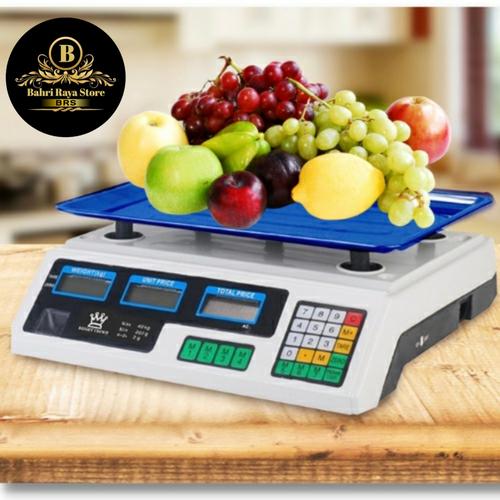 Promo Timbangan Buah Digital 40kg Computer Double Display Timbangan ...