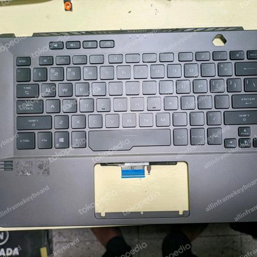 Jual keyboard frame Asus ROG Zephyrus G14 GA401 GA401ii 100℅ original ...