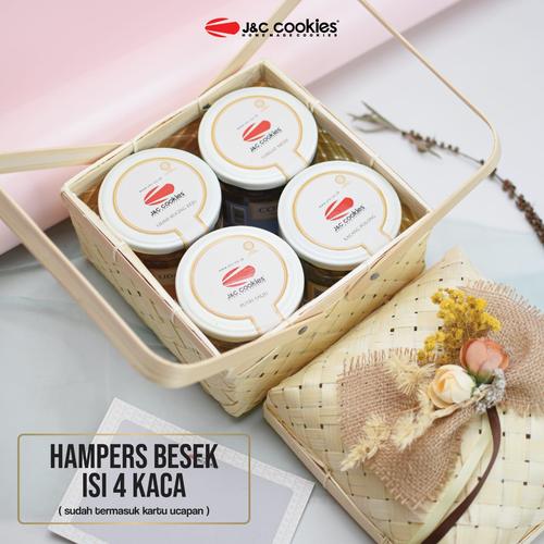 Jual HAMPERS BESEK ROTAN ISI 4 KACA JNC COOKIES - Kota Bandung ...