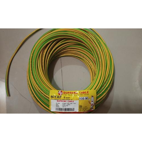 Jual kabel NYAF 6 mm supreme - kuning-hijau Per meter - Kota Depok ...