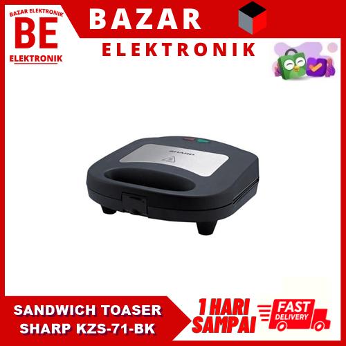 Jual Sharp Sandwich Toaster KZS-71-BK Pemanggang Roti Sharp KZS71BK ...