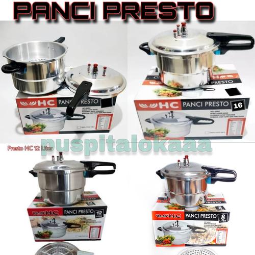 Jual PANCI PRESTO HAPPY CALL | HC PRESS COOKER 4L, 8L, 12L, 16L - 4 liter - Jakarta Timur ...