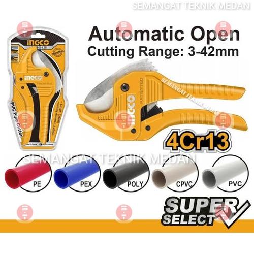 Jual HPC05428 GUNTING PEMOTONG PIPA PVC PIPE CUTTER 3-42mm INGCO HPC ...