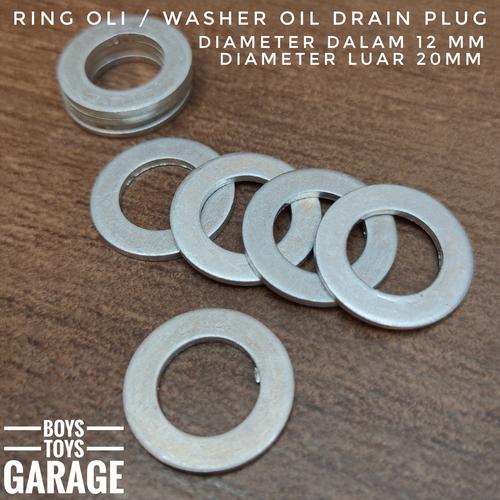 Jual Oil Drain Plug Washer Gasket Ring Baut Oli 12mm - Jakarta Barat ...