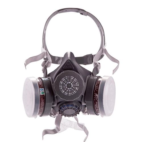Jual Masker Gas Kimia Respirator Asap Fogging Double Filter Reusable ...