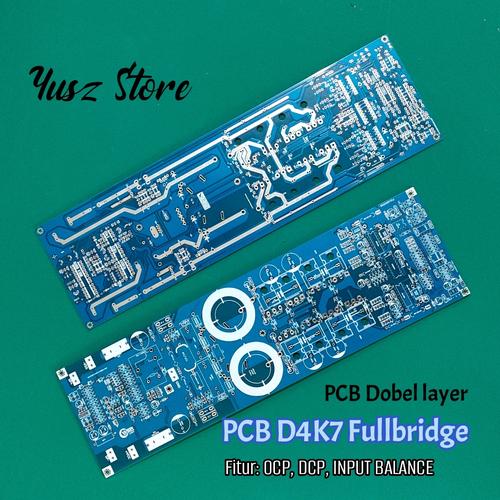 Jual PCB Class D D4K7 Power amplifier Dobel layer Dual feedback 4k7 ...