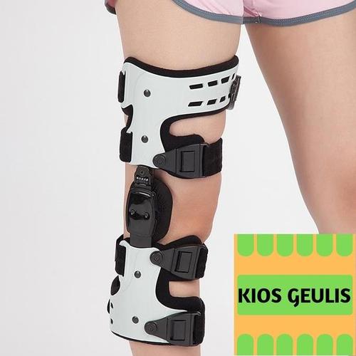 Jual Oa Osteoarthritis Knee Brace Post Op Hinged Rom Orthopedic Support ...