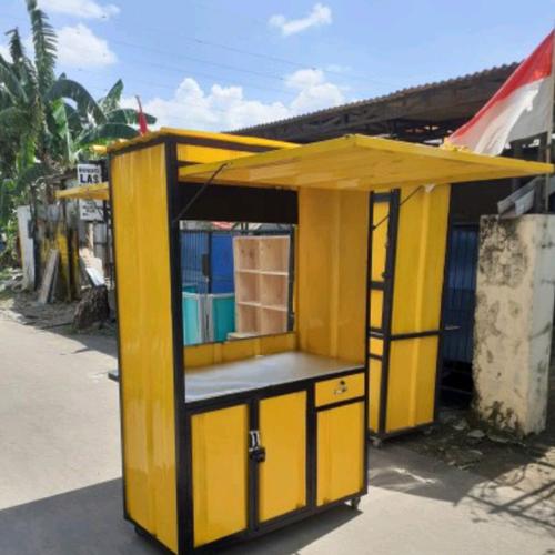 Jual booth semi container 120x100x200 - 80x40x180 - Kab. Tangerang ...