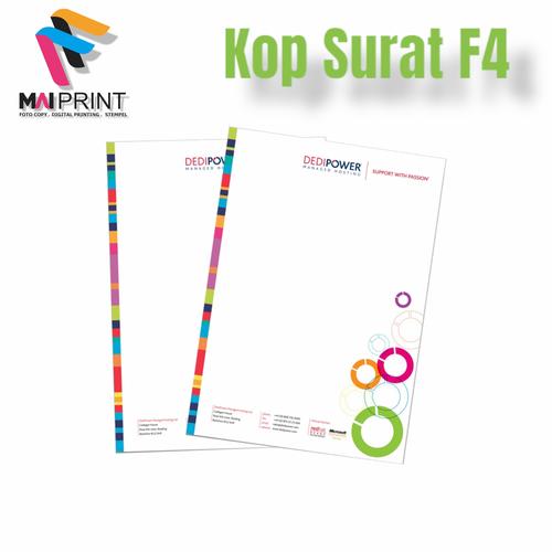 Jual cetak kop surat HVS Ukuran f4 full color - Kab. Tabanan - Moss ...