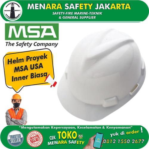 Jual Helm MSA USA Inner Regular / Helm Proyek MSA USA Original ...