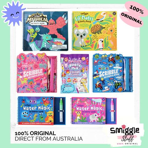 Jual Original SMIGGLE Activity Kit Mini Colour Carry Uniworld Buku ...