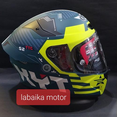 Jual HELM KYT TT COURSE FUSELAGE | KYT TTC MOTIF | FULL FACE - White ...