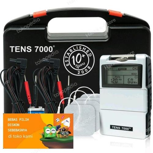 Jual Tens 7000 Fisioterapi Stimulator Otot Bonus 8 Pads Ready Kak ...