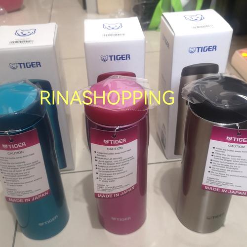 Jual Tumbler Tiger Stainless original made in Japan 480 ml - Merah Muda - Jakarta Utara ...