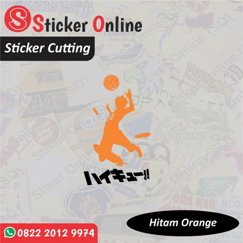 Jual Stiker Haikyuu Smash | Sticker Cutting Haikyuu Motor Mobil - Kab ...