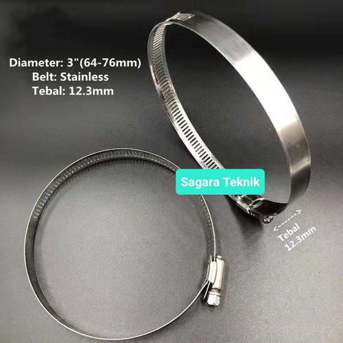 Jual klem 3 in stainless 304 anti karat - Jakarta Pusat - SAGARA ...