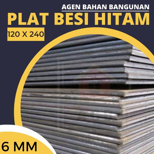 Jual Plat Hitam/Eser/SPHC 120 x 240 (6 mm STD) Free Ongkir Jabodetabek ...