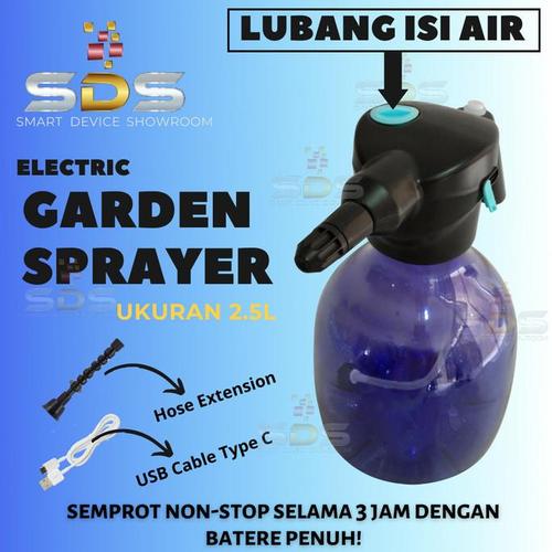 Jual Botol Penyiram, Semprot Tanaman Elektrik | Rechargeable Garden ...