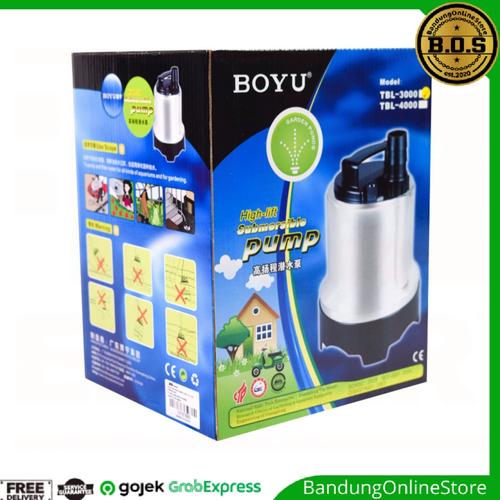 Promo Pond Pump Boyu Tbl-3000 Pompa Celup Air Sirkulasi Kolam Ikan 5 ...