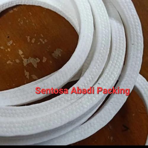Jual Gland Packing Pure PTFE Teflon putih 3/8" 10mmx10mm Meteran ...