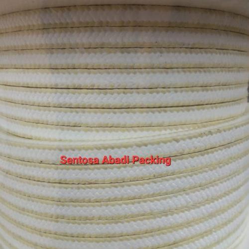 Jual Gland Packing Aramid PTFE/Kuning putih 1" 25mmx25mmx5kg - Jakarta ...