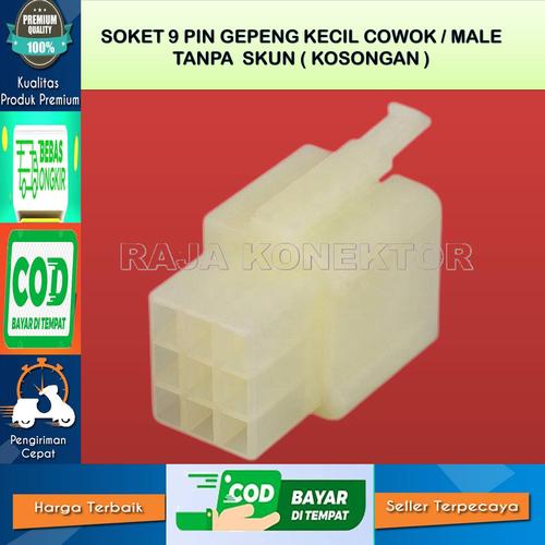 Jual soket 9 pin / socket 9 pin / soket kabel 9 pin male - Jakarta ...