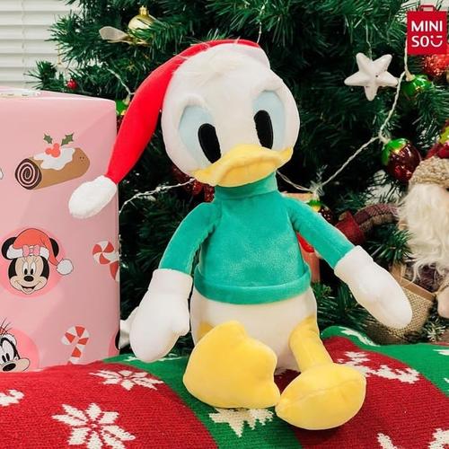Jual Boneka Donald Bebek Posisi Duduk Lucu - MINISO Donald Duck Plush ...