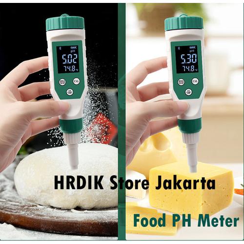 Jual Food PH Meter Makanan Daging Tepung Buah Meat Acid Tester Powder ...