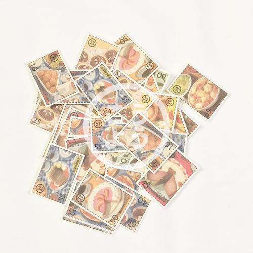 Jual Stiker Murah Gambar Stamp Perangko untuk Jurnal / Scrapbook - Kota ...