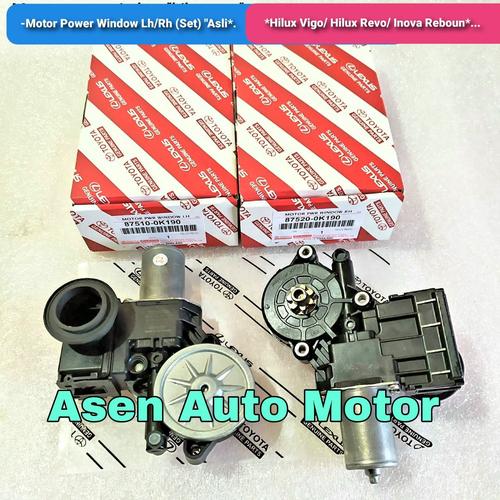 Jual Motor Power Window Hilux Vigo Revo Kiri kanan asli original 1 Set ...