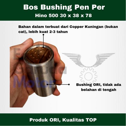 Jual Bos Bushing Pen Per Hino 500 Hino Lohan 30x38x78 - Kota Surabaya ...