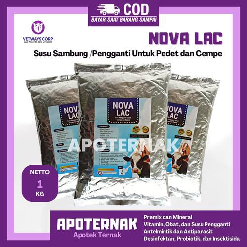 Jual NOVA LAC 1 kg | Susu Anak Sapi Pedet | Susu Anak Kambing Cempe ...