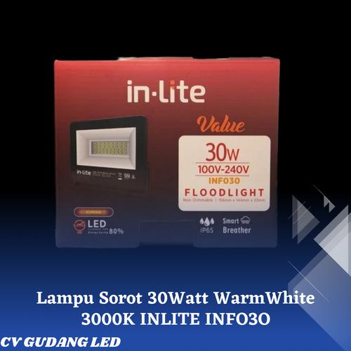 Jual Lampu Sorot 30W Warm White 3000K INF030 In-Lite - Kab. Sleman - CV ...
