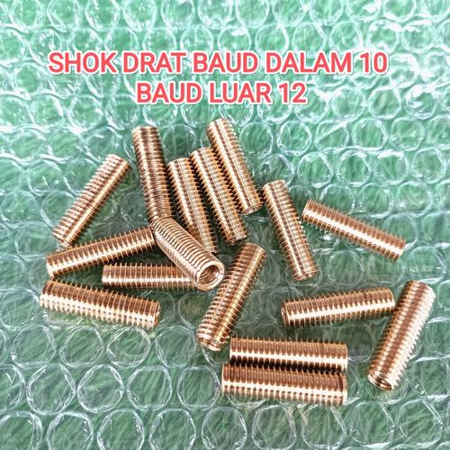 Jual SHOK DRAT M6#M8 KUNINGAN BAUD DALAM 10 BAUD LUAR 12 - Kab. Tegal ...