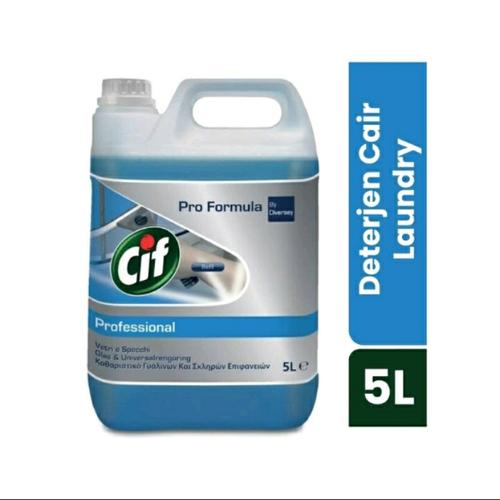 Jual Detergent Cair Laundry Premium Cif Professional 5L - Jakarta Pusat ...