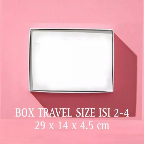 Jual BOX KOSONG TUTUP MIKA BENING UKURAN FULLSIZE 2/TRAVELSIZE 4 PCS ...