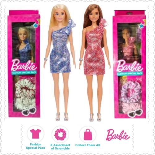Promo Boneka Barbie Fashion Special Pack dengan 2 ikat rambut - Glam ...