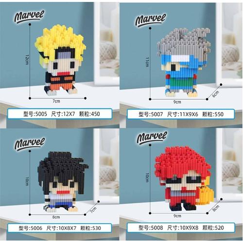 Jual Nano Block Naruto Series| Bricks education Nano Block - 5008 ...