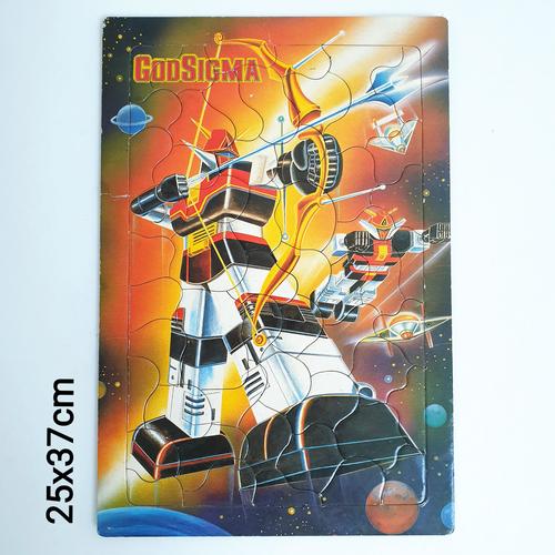 Jual Jigsaw Puzzle Robot Jepang Jadul Kolektor godzigma cop gaban ...