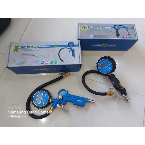 Jual Tire Inflator Digital display alat tembak angin pompa kompresor ...