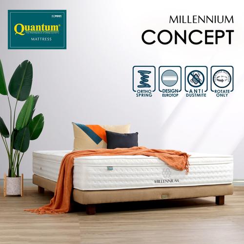 Promo Quantum Springbed Millennium Concept Eurotop - Hanya Kasur, 90 x ...