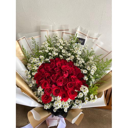 Jual Buket mawar asli/ bucket wisuda + Hadiah wisuda + Bouquet ...